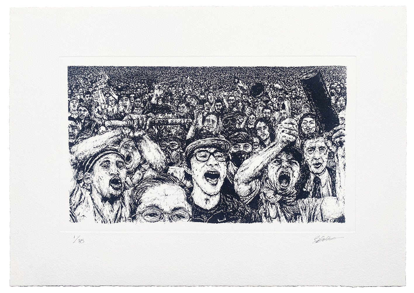 SOLD OUT: Simon Butler 'Protest' – Migrate Art