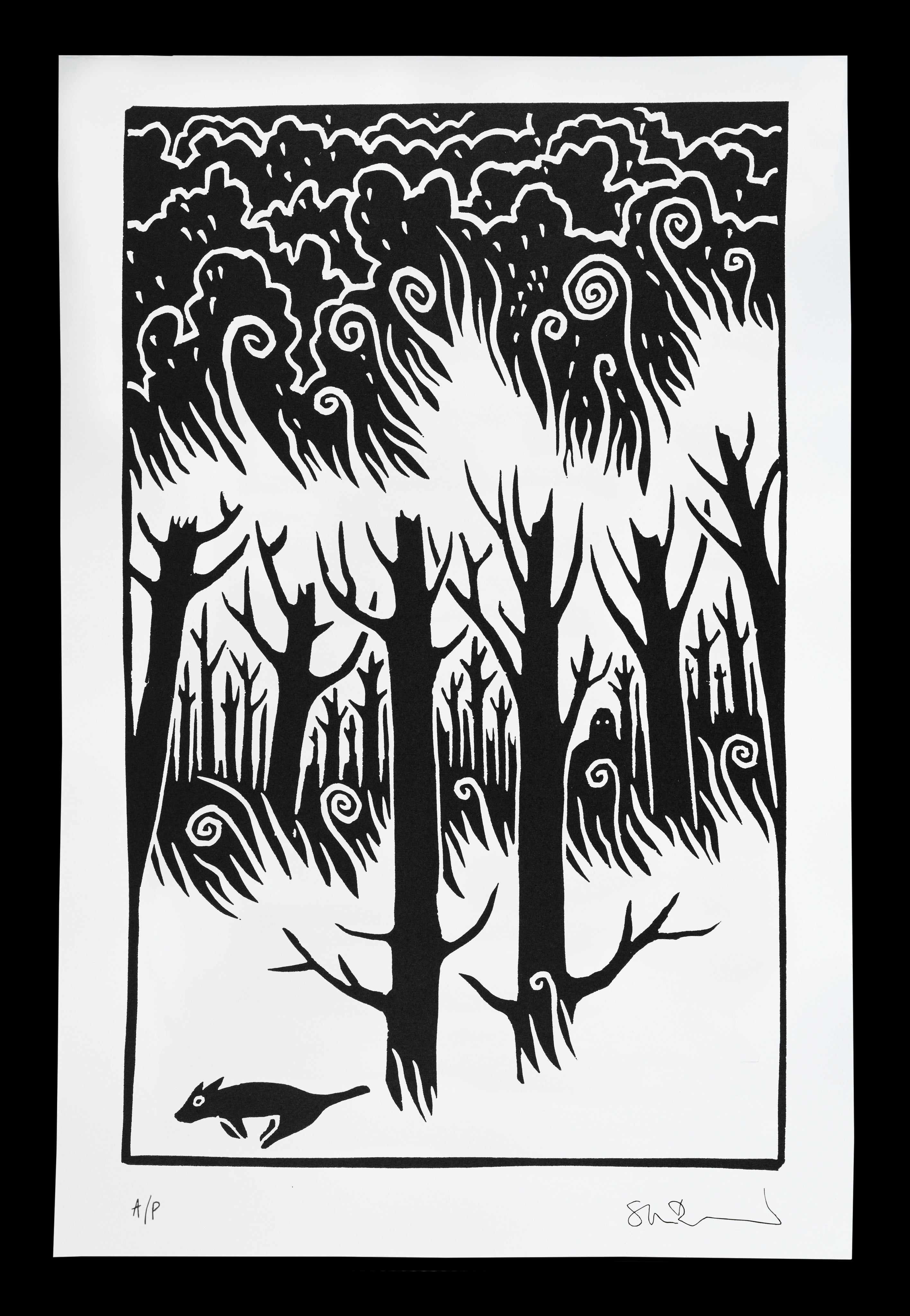 Stanley Donwood- Ashes From Ashes I – Migrate Art