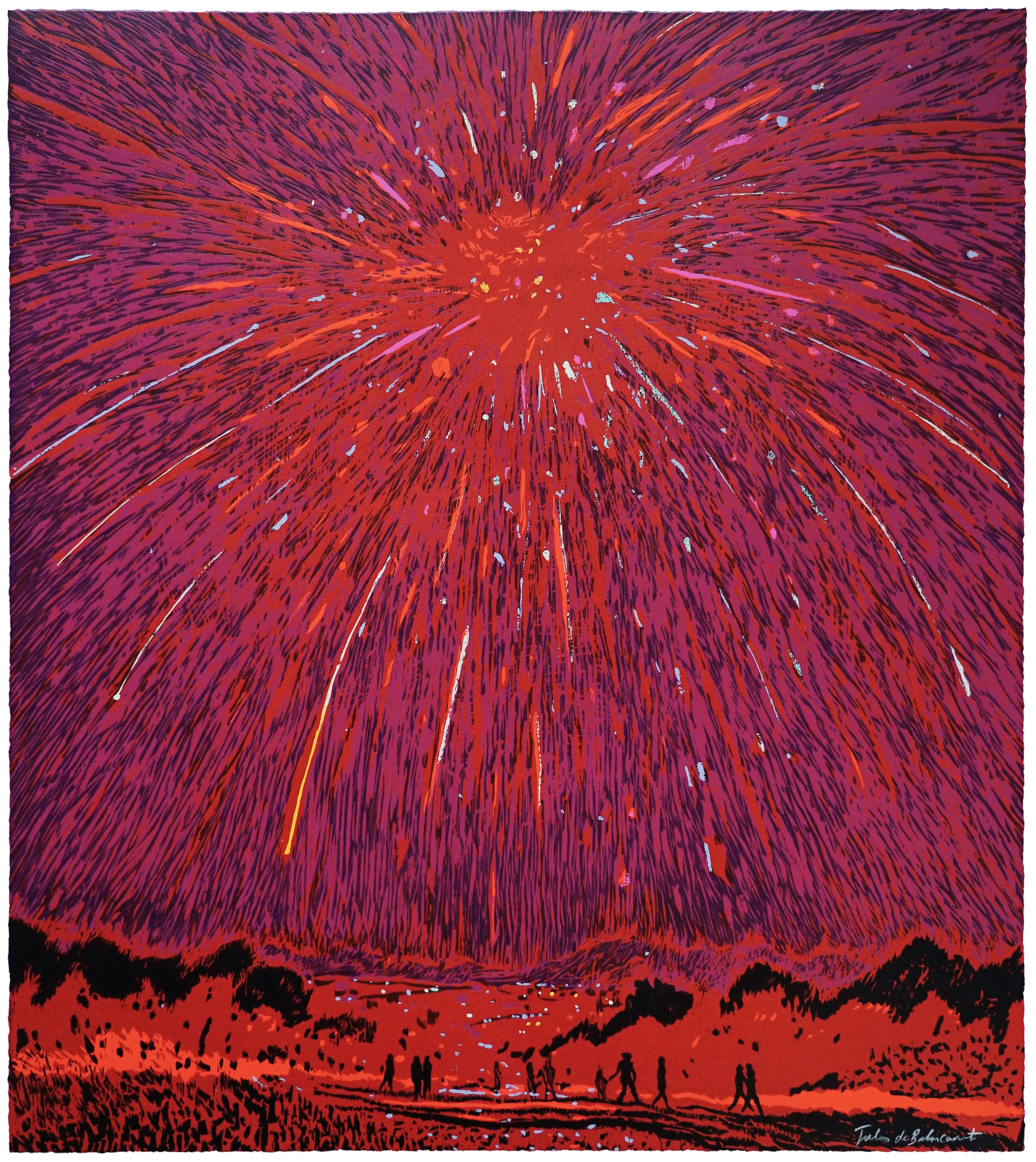 Jules de Balincourt- It Depends on What Direction You Look In – Migrate Art