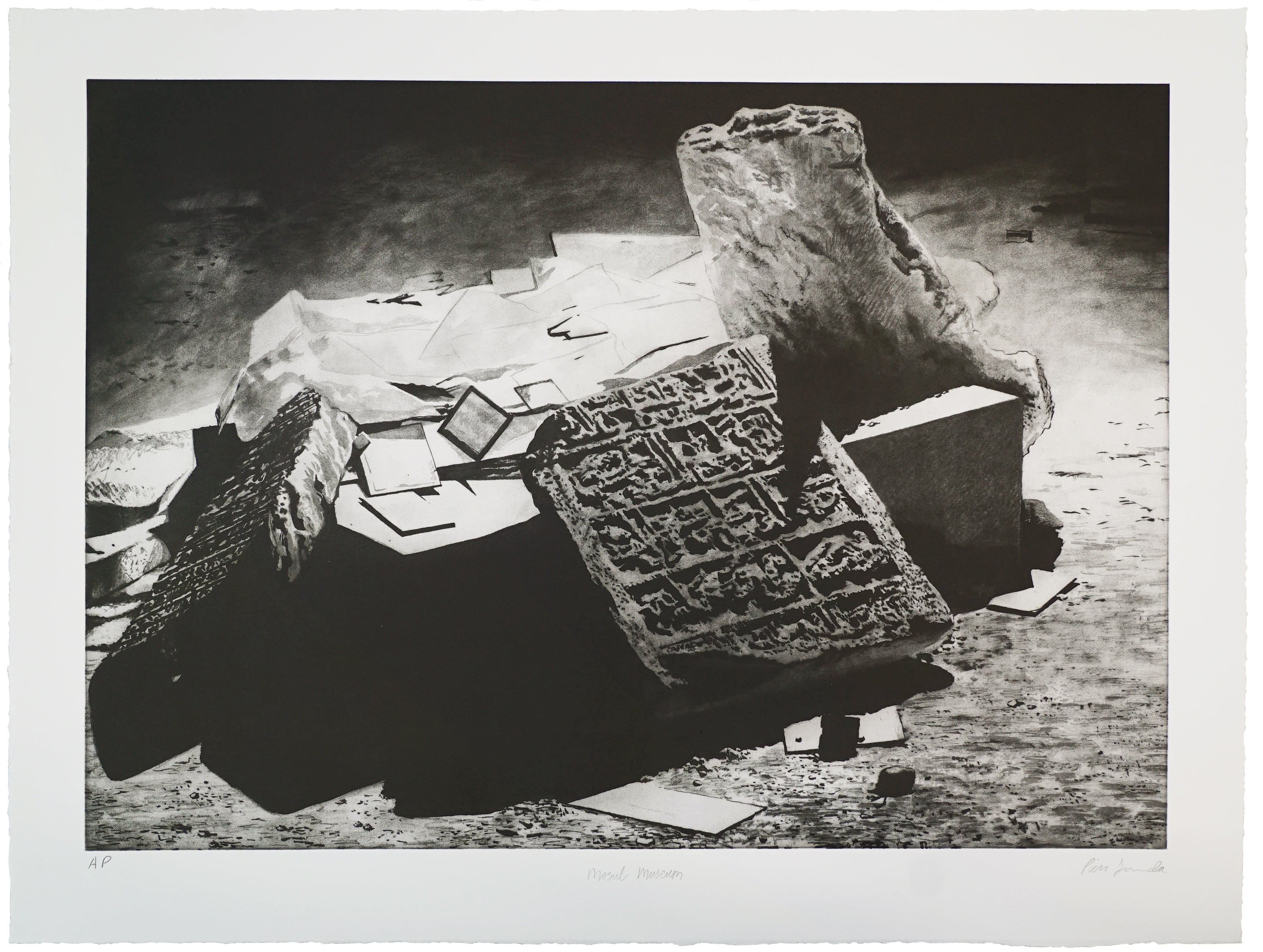 SOLD OUT // Piers Secunda- Mosul Museum – Migrate Art